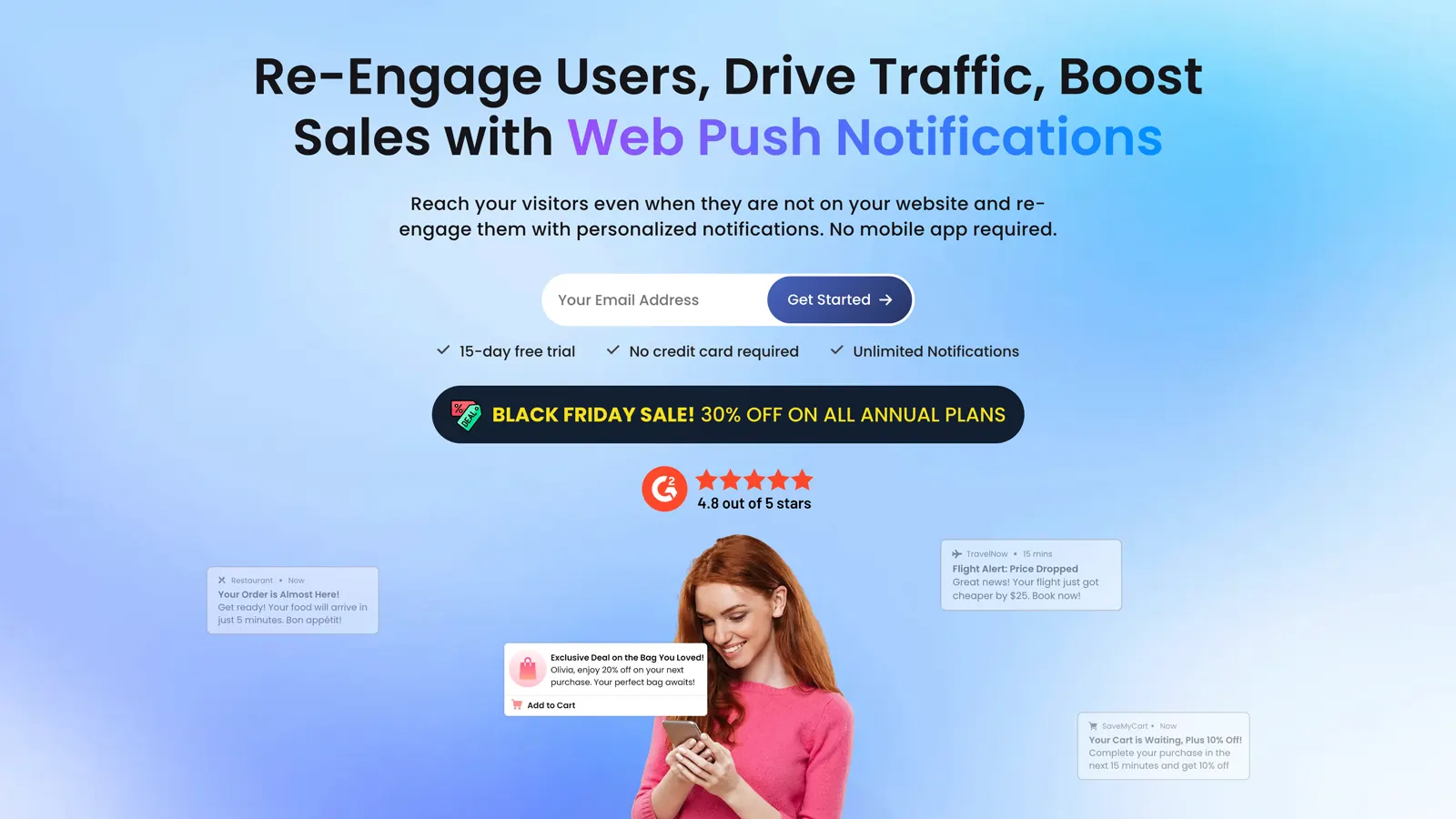 Boost Engagement & Sales with Web Push Notifications